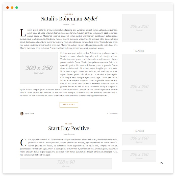 Ashe Blog - Free Version - WP Royal Themes