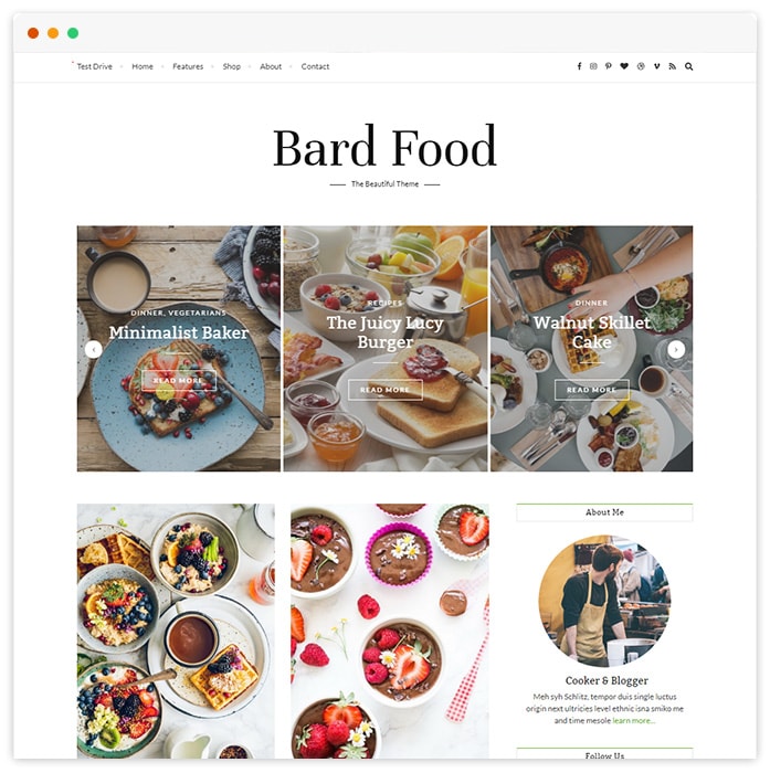 Bard Blog – Pro Version - WP Royal Themes